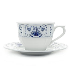 Filiżanka ze spodkiem Kaszubska Lubiana Maria 350 ml - Konesso.pl