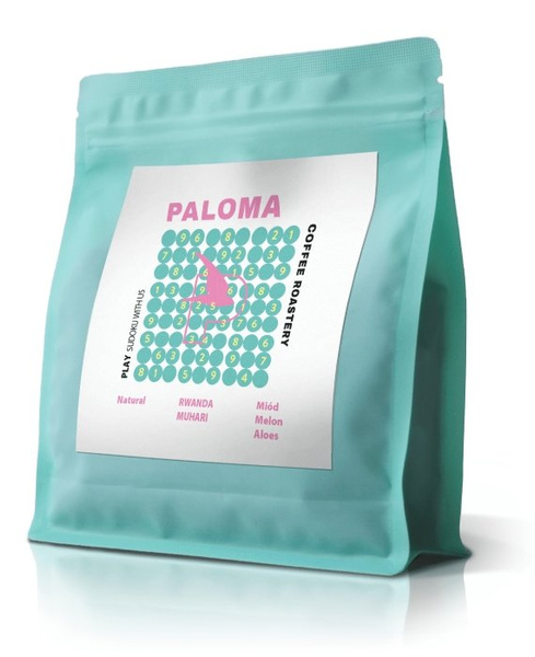 Kawa ziarnista Paloma Rwanda Muhari 250g - NIEDOSTĘPNY - Konesso.pl