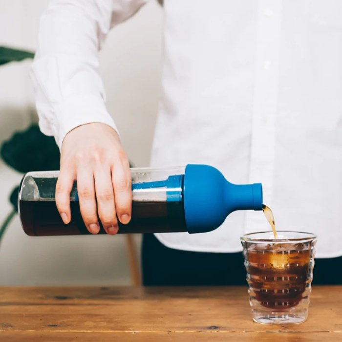 Butelka do Cold Brew Coffee Hario Filter-In Bottle 650 ml - Zielona - NIEDOSTĘPNY - Konesso.pl