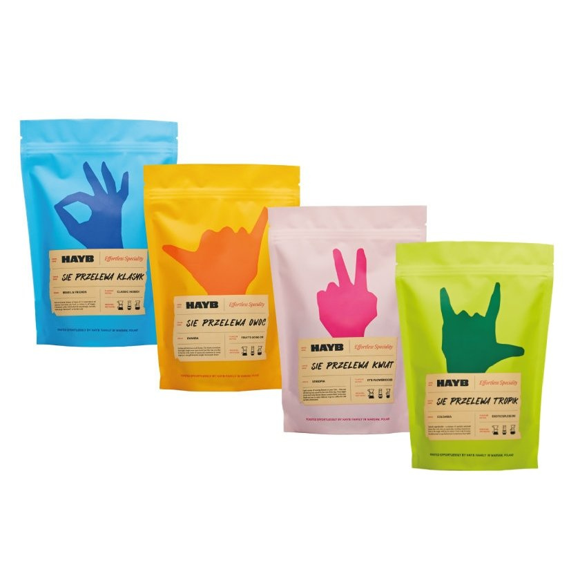 HAYB Zestaw Sie Przelewa 4x250g - Konesso.pl