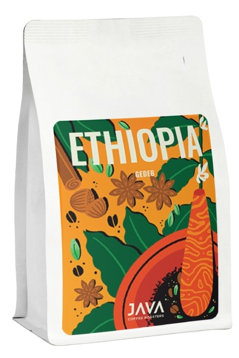 Kawa ziarnista Java Etiopia Gedeb FILTR 250g - NIEDOSTĘPNY - Konesso.pl