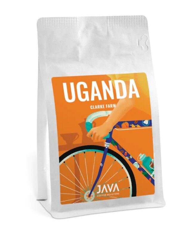 Kawa ziarnista Java Uganda Clarke Farm ESPRESSO 250g - Konesso.pl
