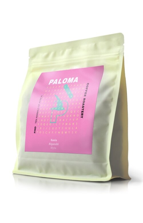 Kawa ziarnista Paloma Kenia Algenubi 250g - NIEDOSTĘPNY - Konesso.pl