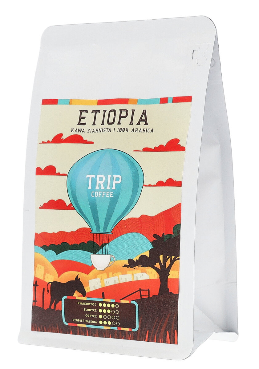 Kawa ziarnista Trip Coffee Etiopia 250g - Konesso.pl
