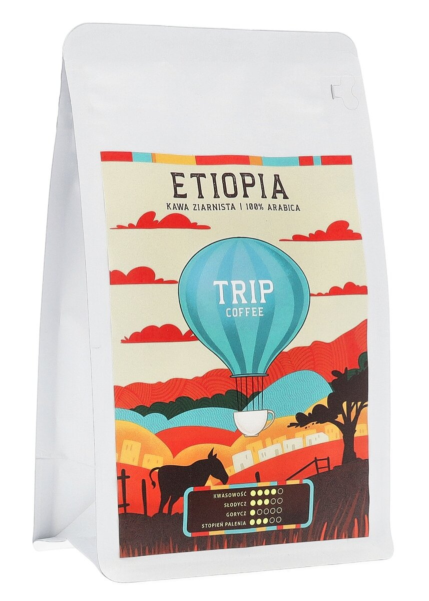 Kawa ziarnista Trip Coffee Etiopia 250g - Konesso.pl