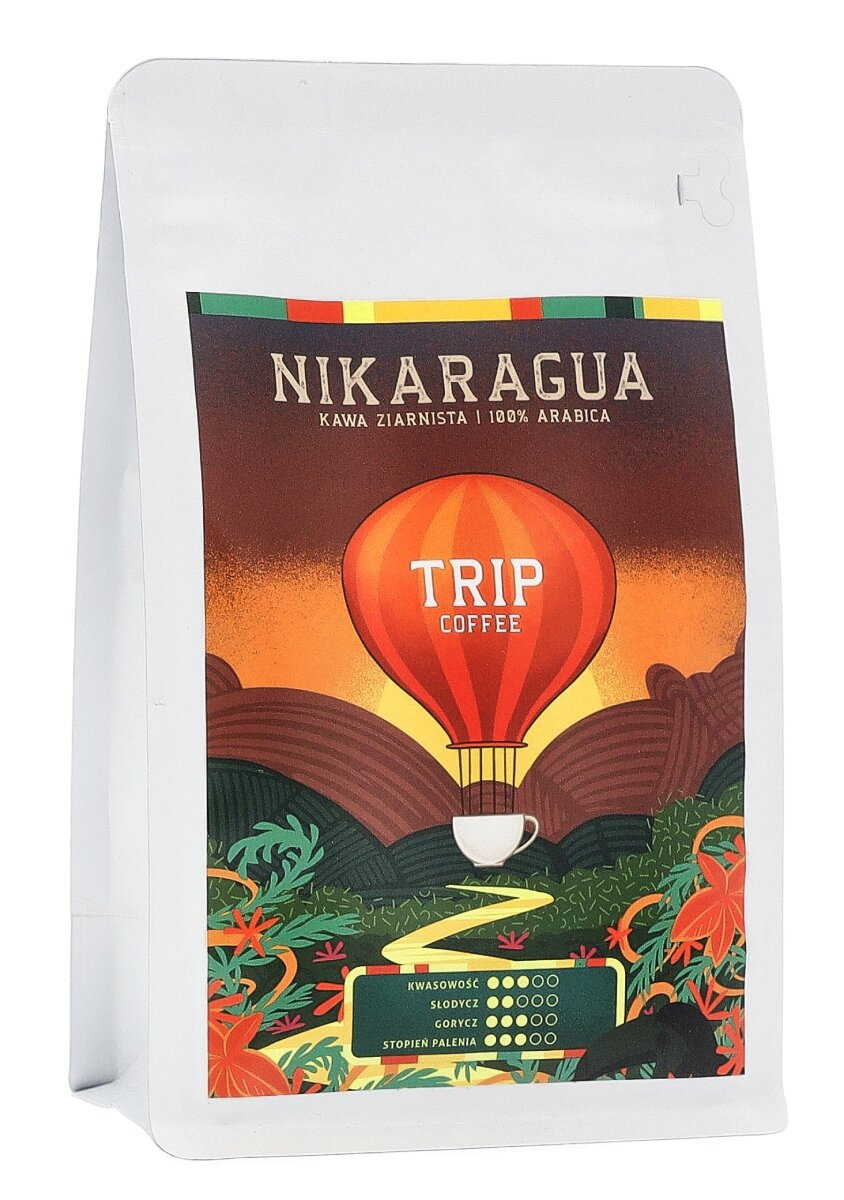 Kawa ziarnista Trip Coffee Nikaragua 250g - Konesso.pl